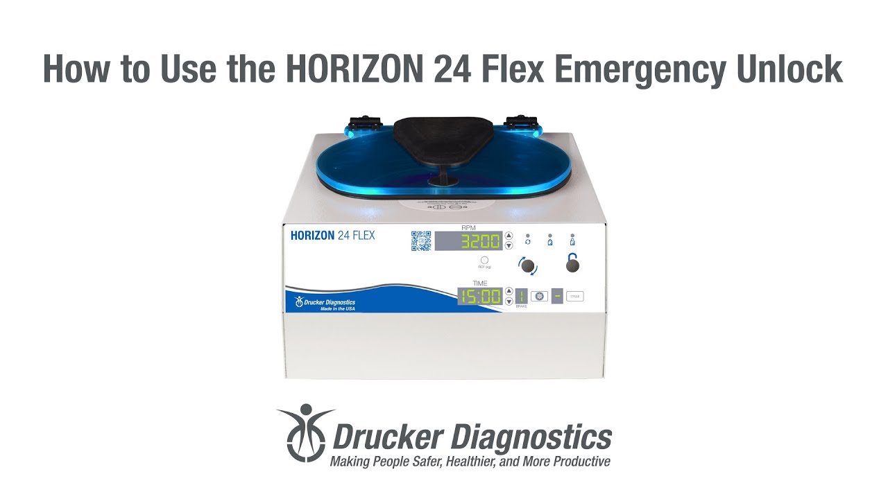 How to Use the HORIZON 24 Flex Emergency Unlock - YouTube