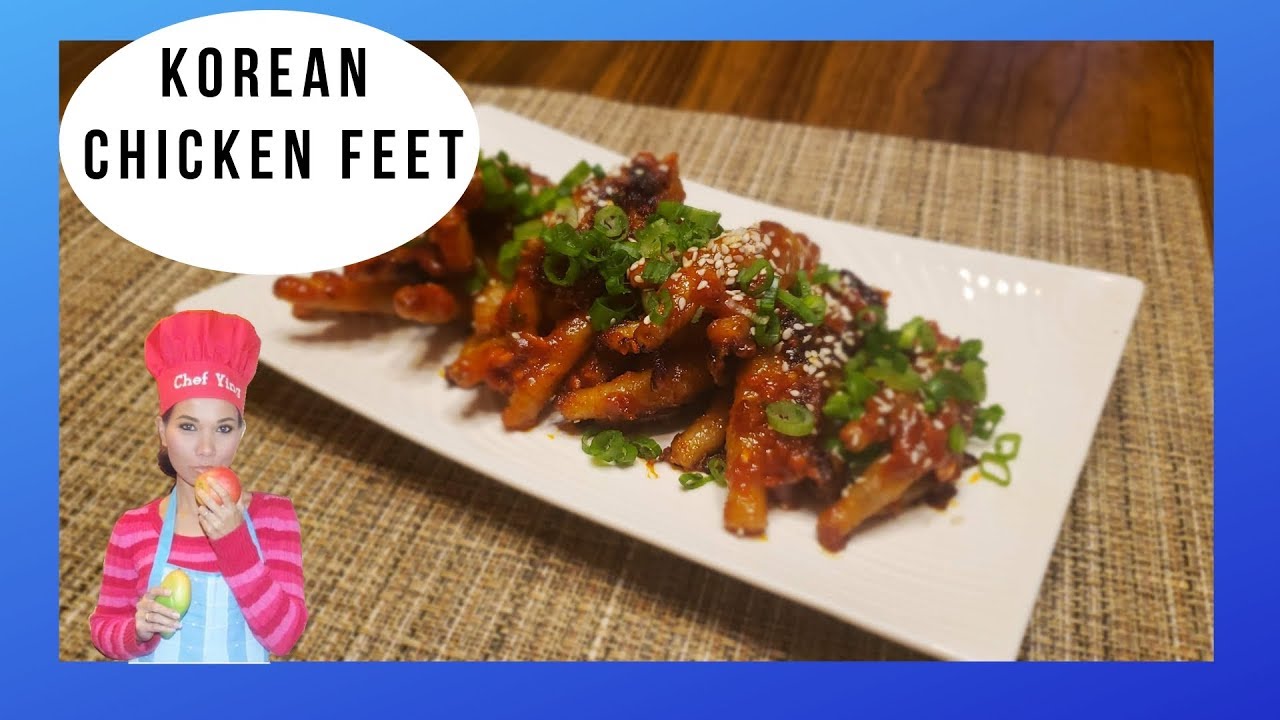 Korean Chicken Feet (Dakbal) ทักบัล ตีันไก่ชอสเผ็ดเกาหลี - YouTube