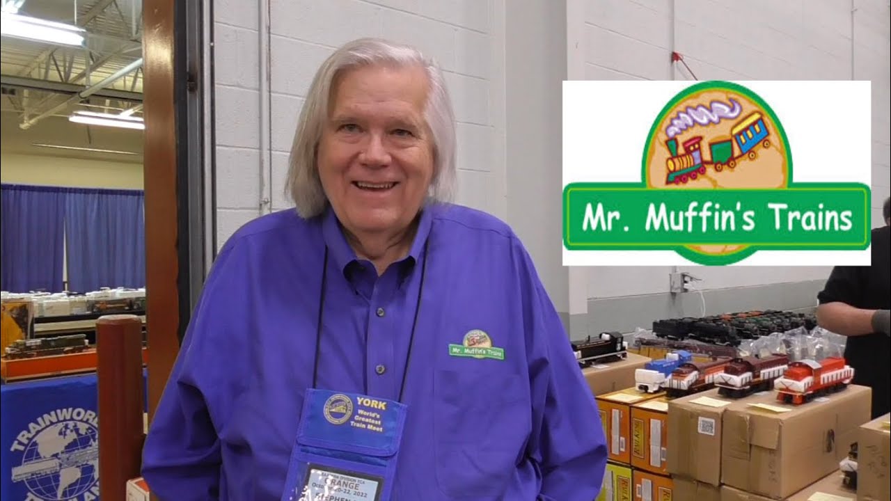 Mr Muffins Trains Exclusive Interview with Stephan R Nelson - YouTube