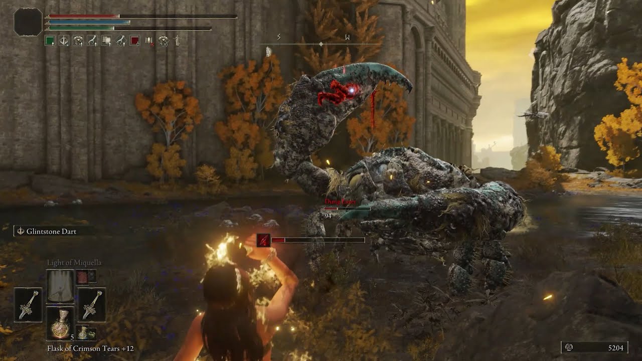 Crab deserves a nice nap for helping me beat Dung Eater | Elden Ring ...