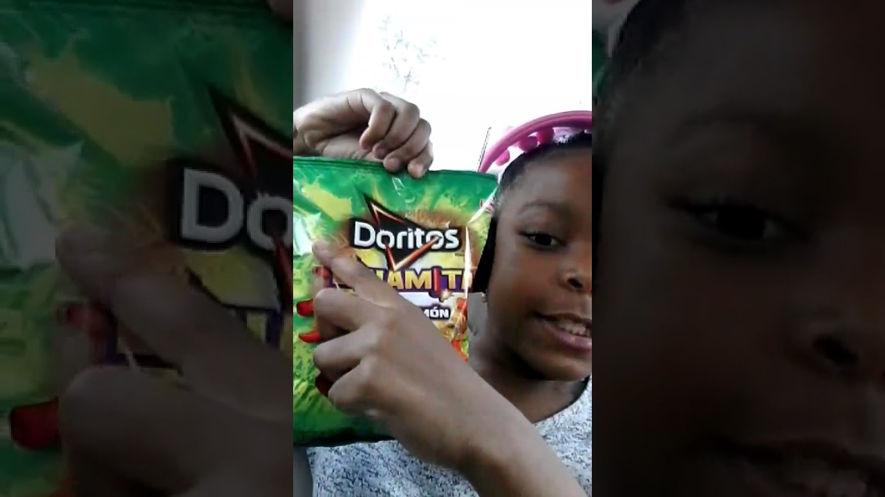Spicy Dynamite chip challenge - YouTube
