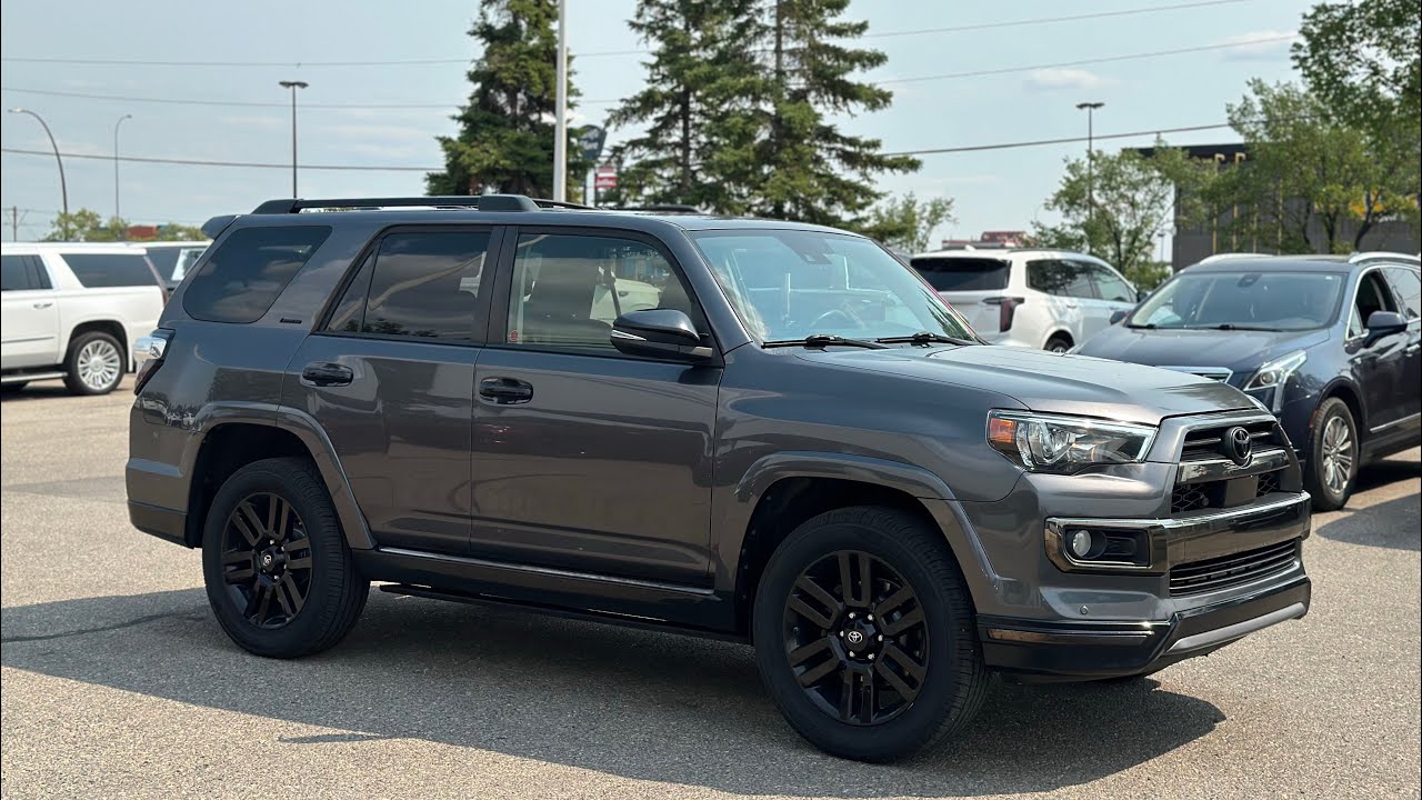 2020 Toyota 4Runner Limited w/ Nightshade Package - YouTube