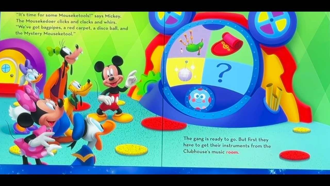 Rock Star Minnie Storybook Part 1 - YouTube
