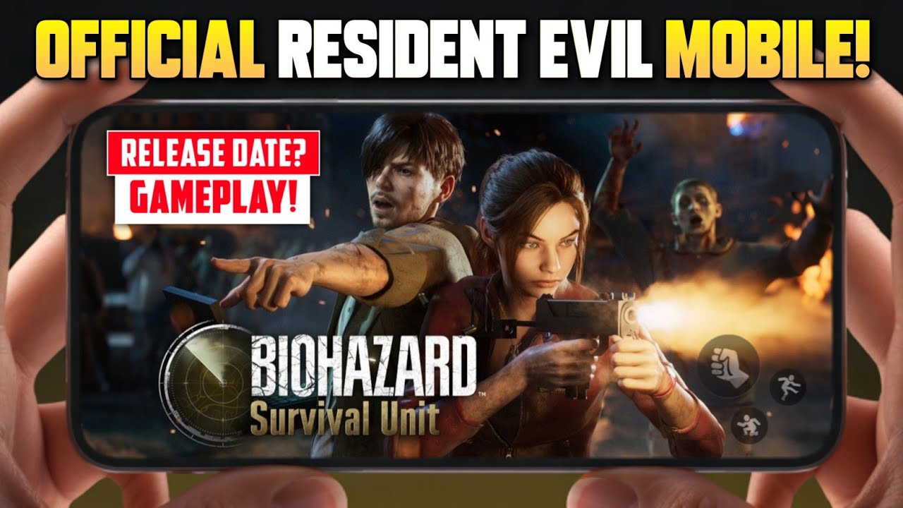 New Resident Evil Game for Android/iOS - Survival Unit Pre-Register NOW ...
