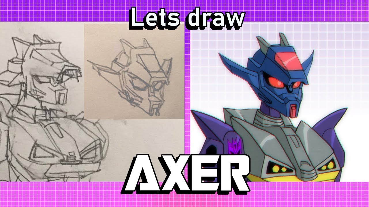 Lets Draw Axer - YouTube