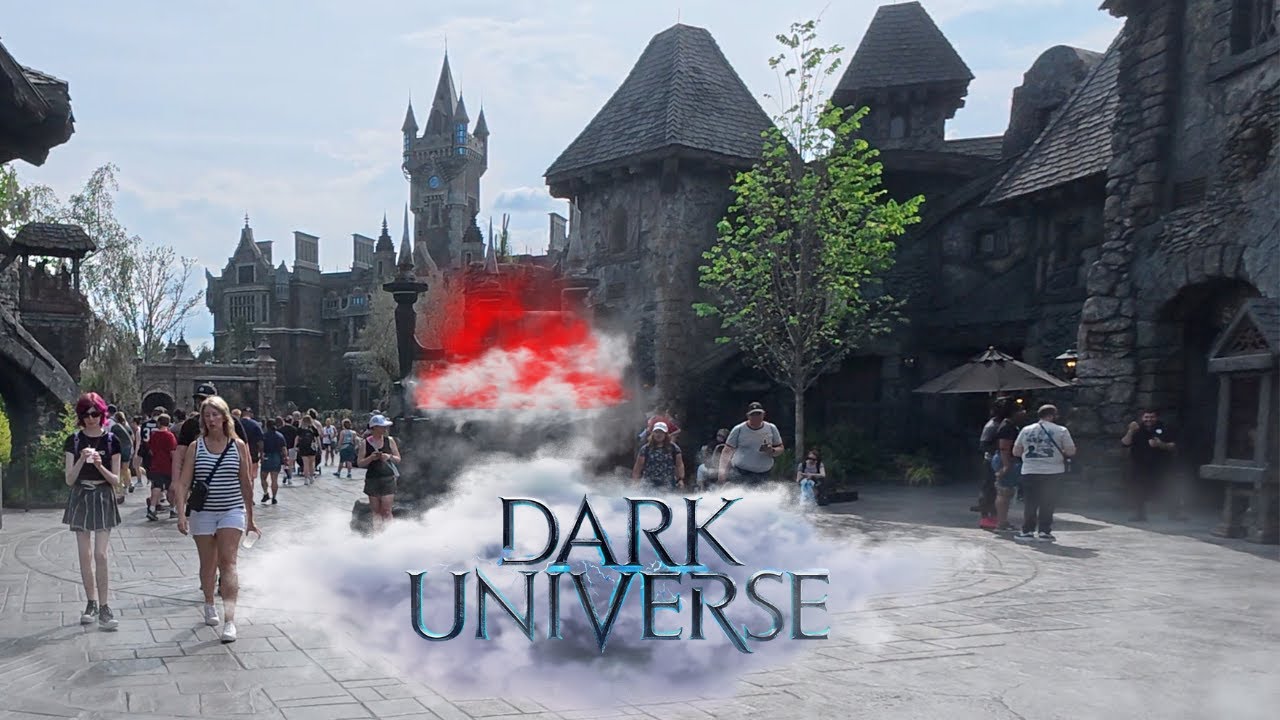 Exploring the TERRIFYING Village of DARKMOOR at the Epic DARK UNIVERSE Land in EPIC UNIVERSE ...