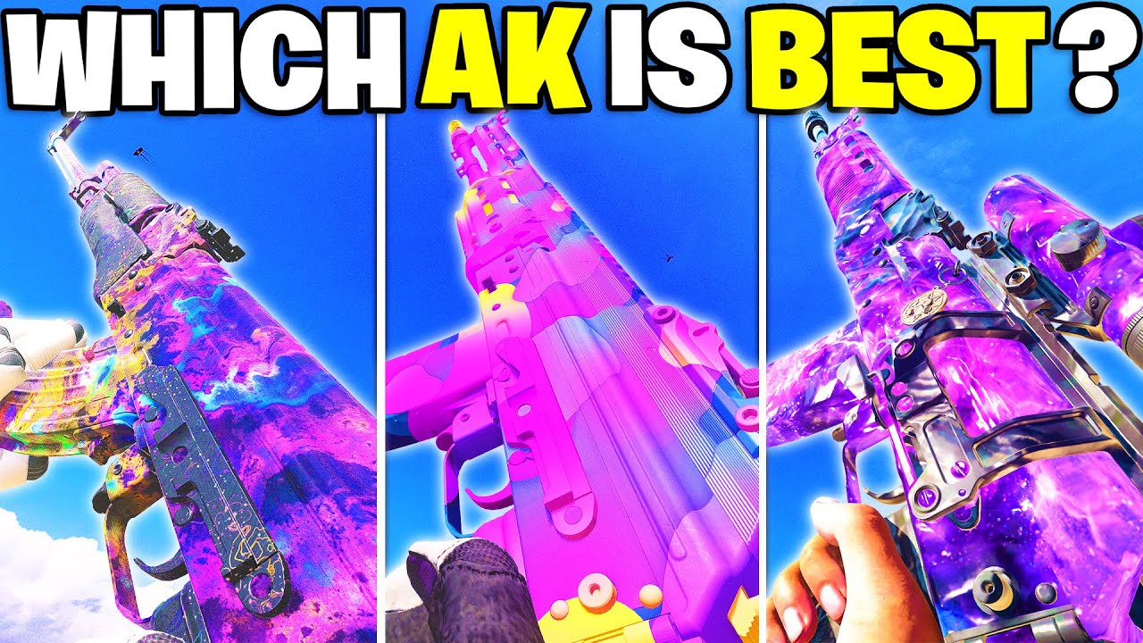 I Tried ALL 3 AK's in Warzone 4, Which is the BEST? 🤔 (Rebirth Island ...