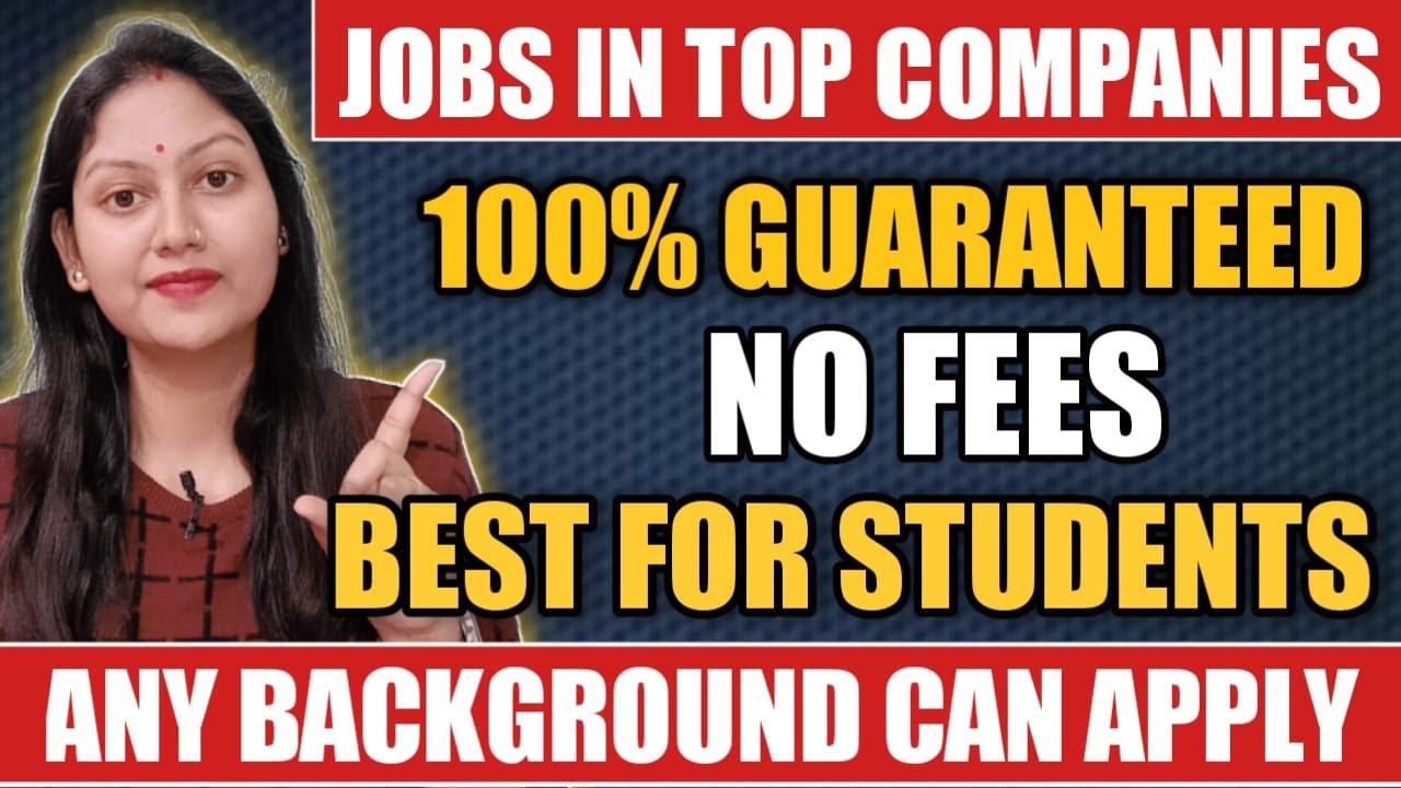 Learn Skills For 100% Free & Get A Job Within 4 Months | 100% Job ...