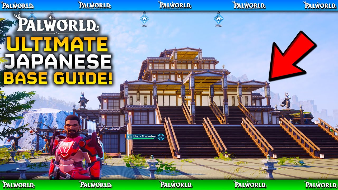 The ULTIMATE JAPANESE BASE Build Guide Tour - Palworld Feybreak ...