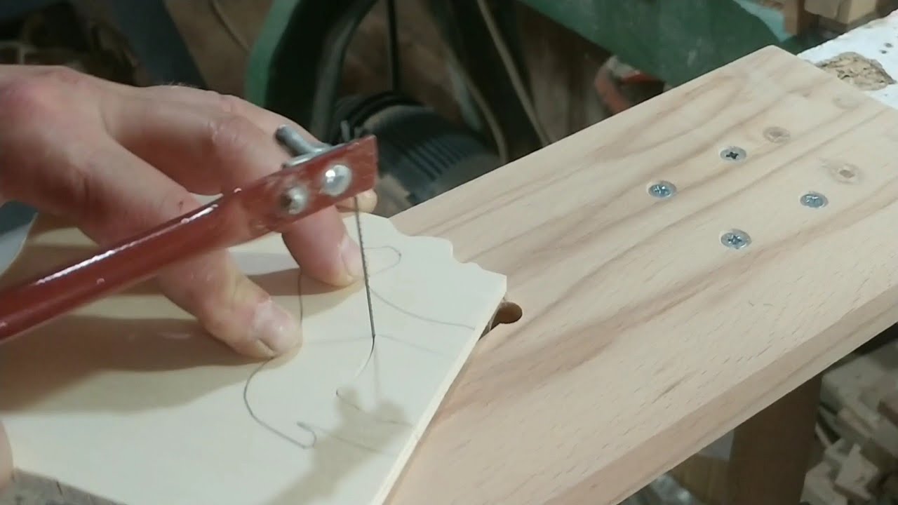 El Kıl testeresi için tezgah yaptım / home construction sawmill - YouTube