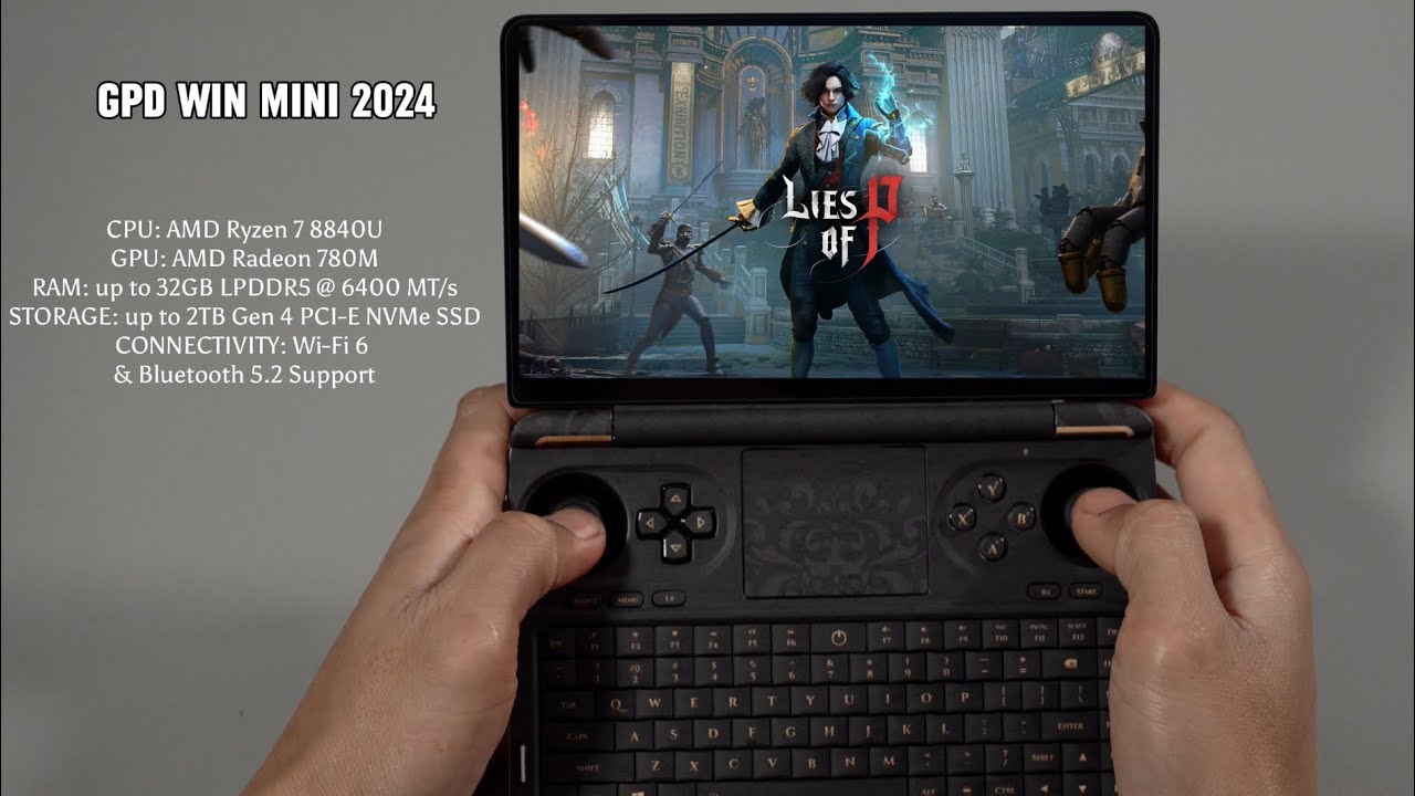 Lies Of P - GPD Win Mini 2024 | 20W - Low-High settings | Gameplay ...
