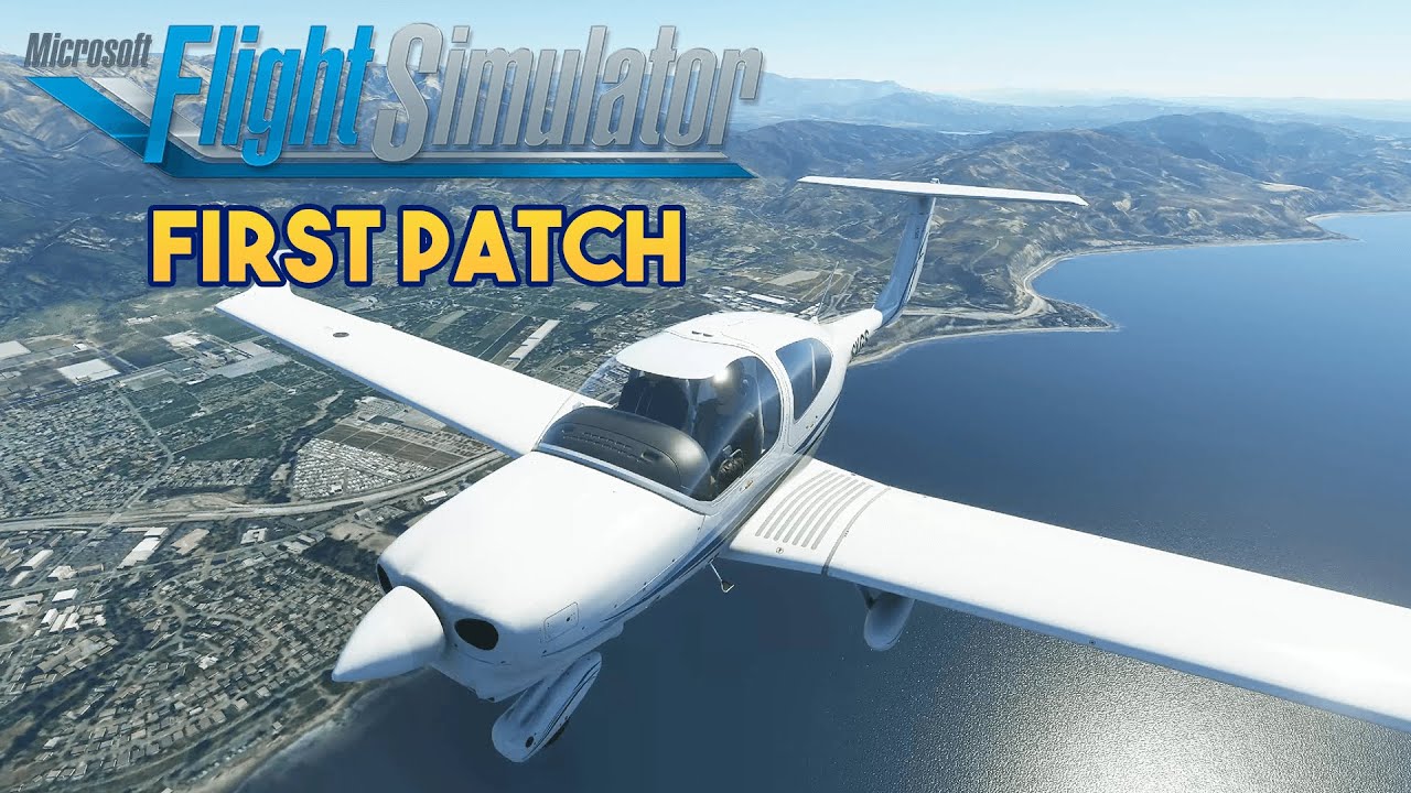 Microsoft Flight Simulator 2020 - FIRST PATCH - YouTube