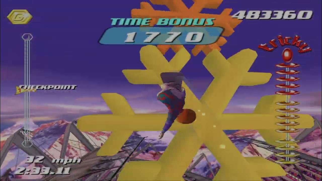 SSX Tricky PCSX2 - Elysium Alps (Showoff) - YouTube