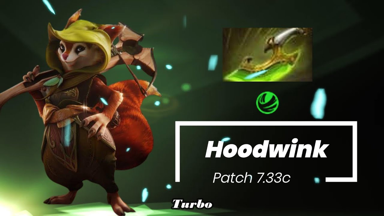 Hoodwink 7.33c - Dota 2 - BUFFED - Practice in Turbo - DAGE - YouTube