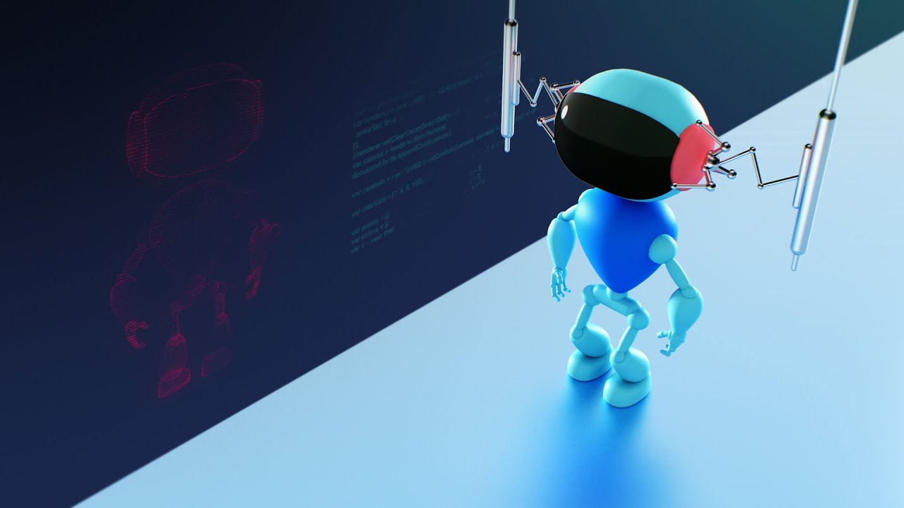 Building Robots Factory Background video | Footage | Screensaver - YouTube