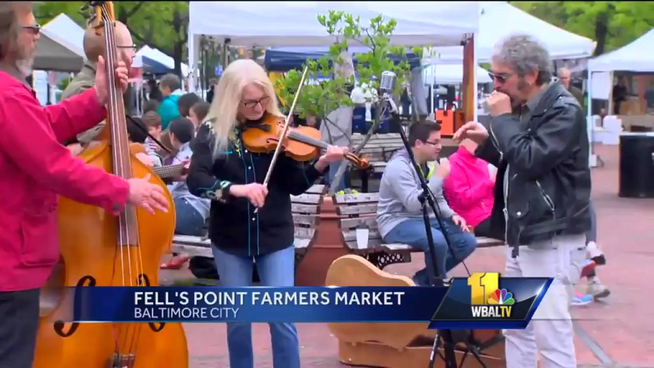 Fells Point Farmer's Market opens - YouTube
