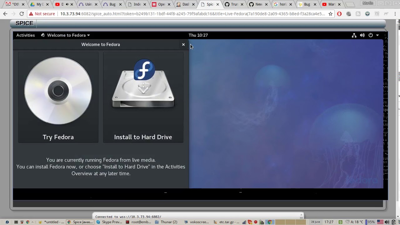Openstack using Spice - graphical console to guest - YouTube
