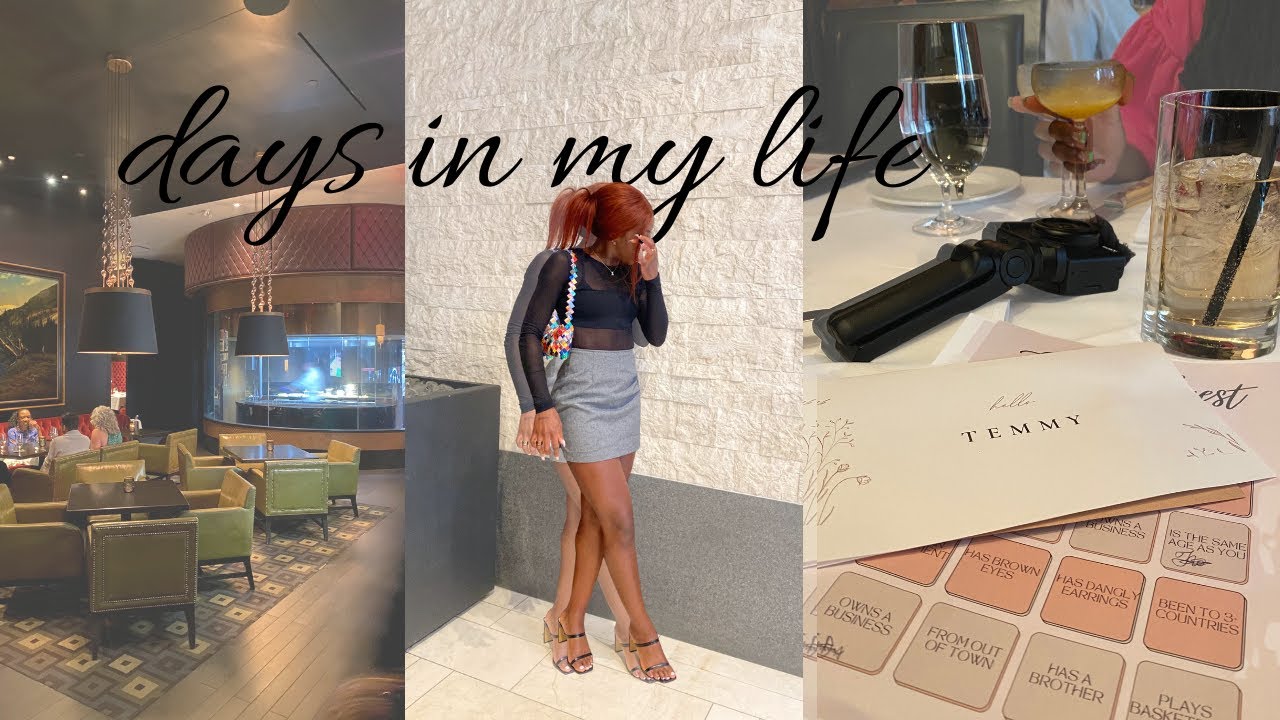 days in my life vlog | living alone, hair & nail appts,birthday dinner ...