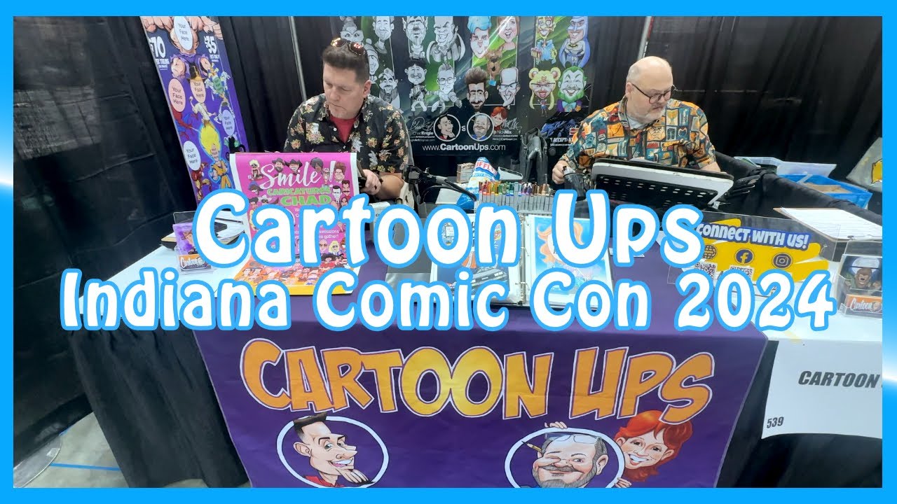 CartoonsUp Indiana Comic Con 2024 #thesureshannonshow #art #artist ...