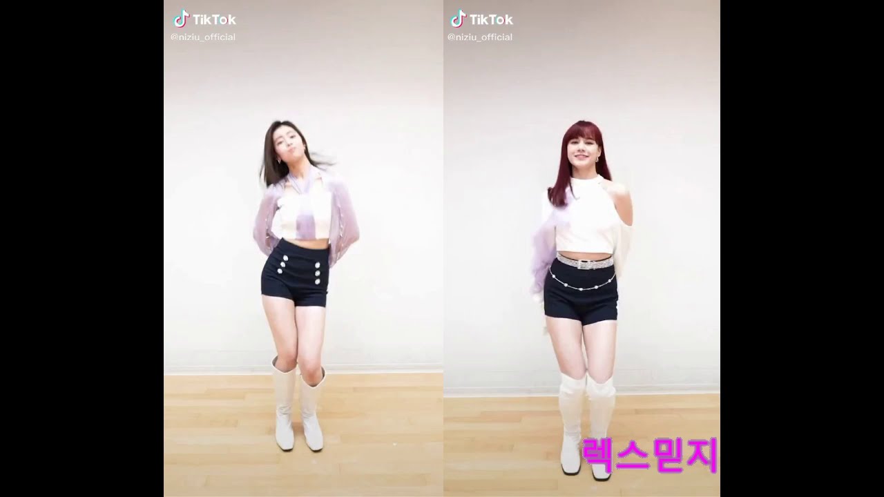 NiZiU | Step and a step | rabbit dance challenge | {TIKTOK}[FULL] - YouTube