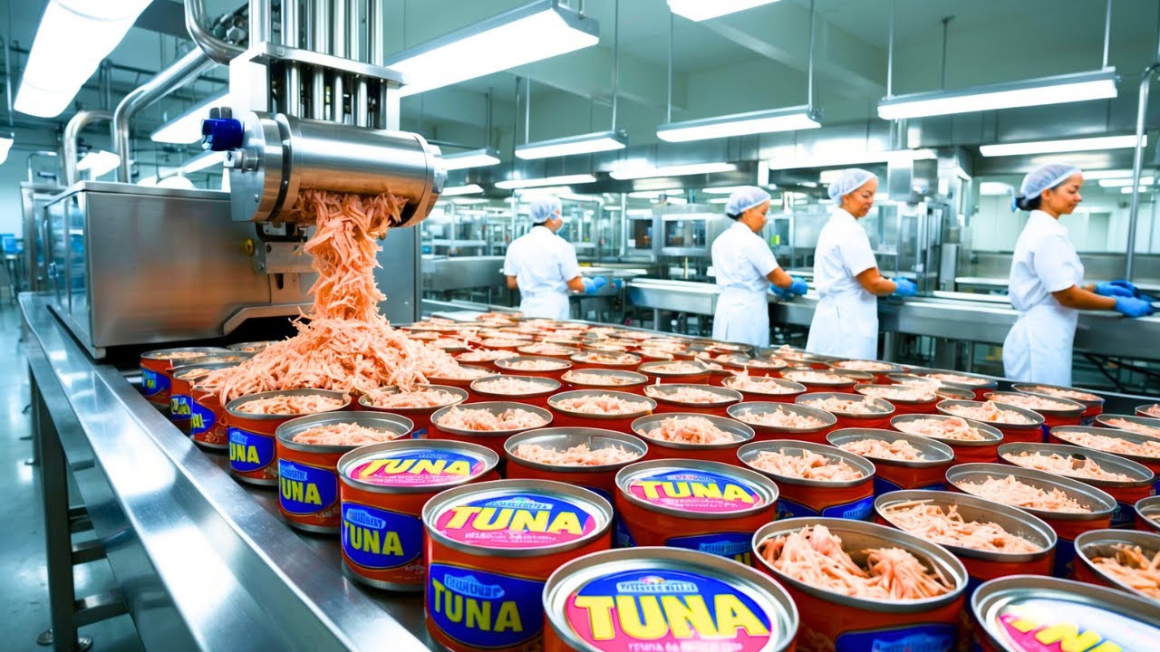How is Canned Tuna Made | From Ocean to Shelf – The Tuna Production ...
