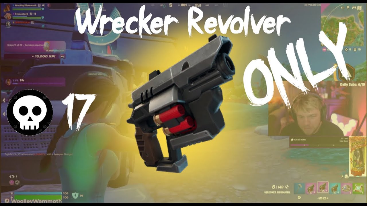 Wrecker Revolver Only Challenge (OP & BROKEN) - YouTube