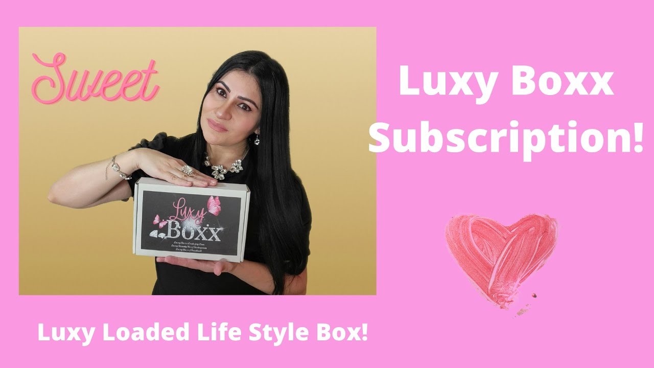 Luxy Beauty Boxx - May 2021 * Luxury Beauty Box* My box value $159.00 ...