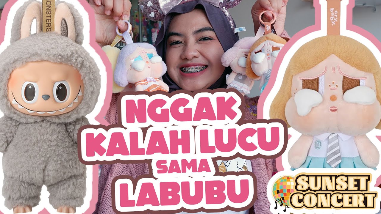 Unboxing Crybaby SUNSET CONCERT | POPMART | Mainan | Bag Charm - YouTube