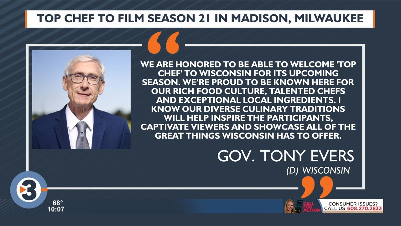Bravo's 'Top Chef' to shoot Season 21 in Madison, Milwaukee - YouTube