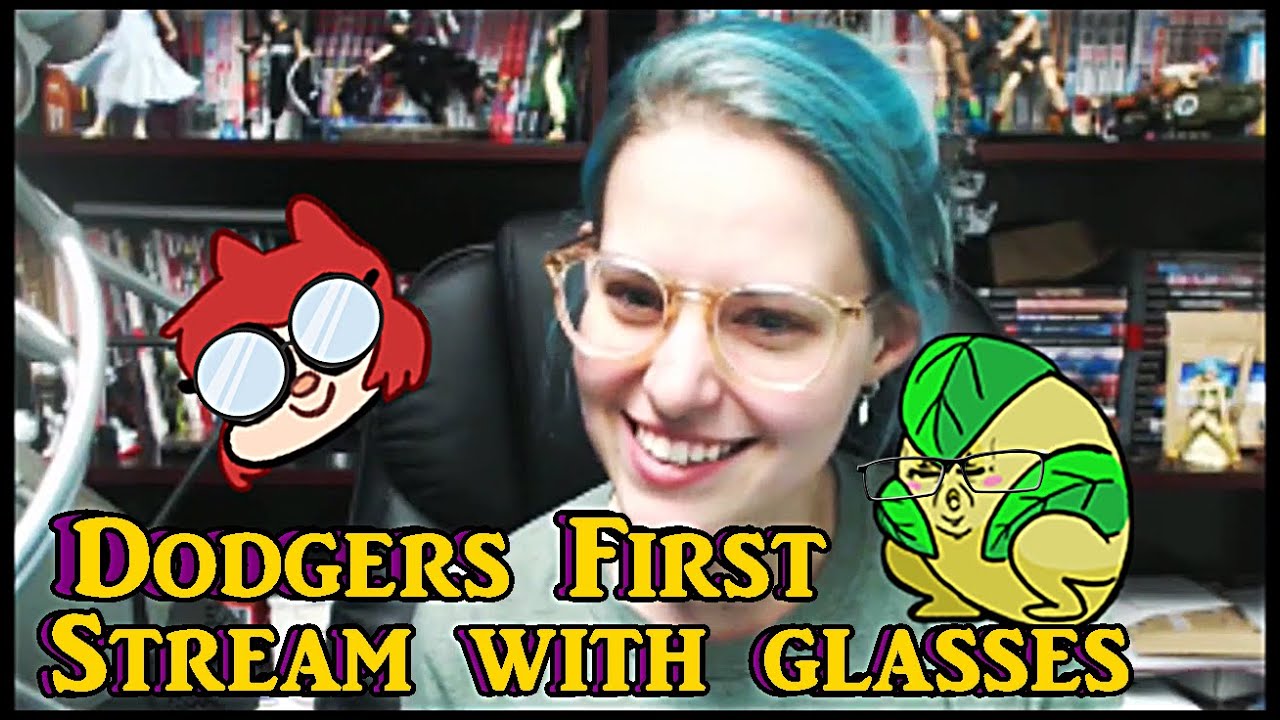 Dodger's First Stream With Glasses - YouTube