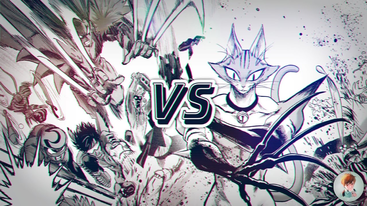 One Punch Man Manga - Héroes Clase-A vs Nyan ≈MMV≈ ft.@M1KASA MMV - YouTube