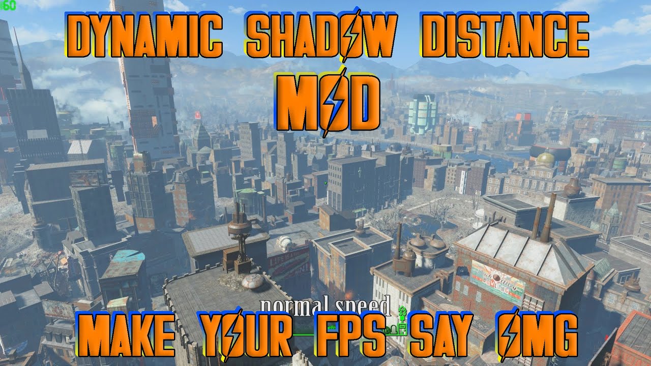 Fallout 4: Dynamic shadow distance mod guide (great fps gains) - YouTube
