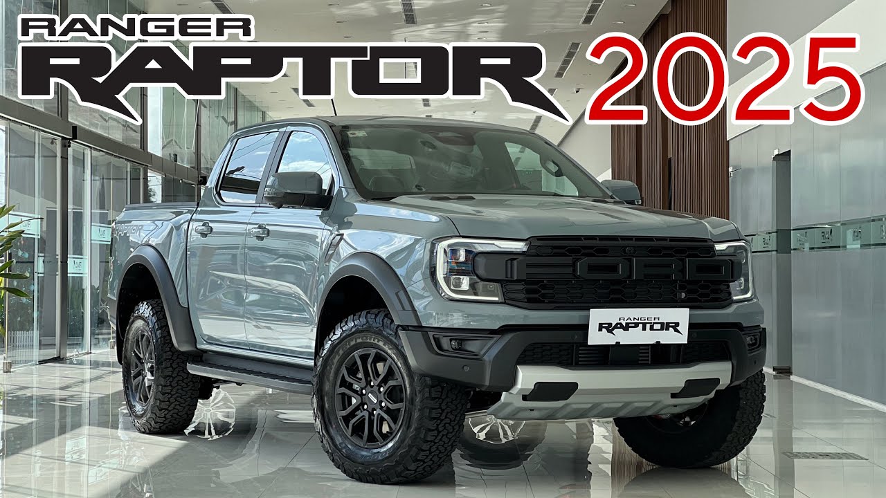The New Color Ford Ranger Raptor 2025 ពណ៍ថ្មី Command Grey Menghong ...