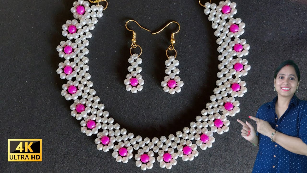 Easy Pearl Necklace Designs | DIY Handmade Ideas Pearl Jewelry Tutorial ...