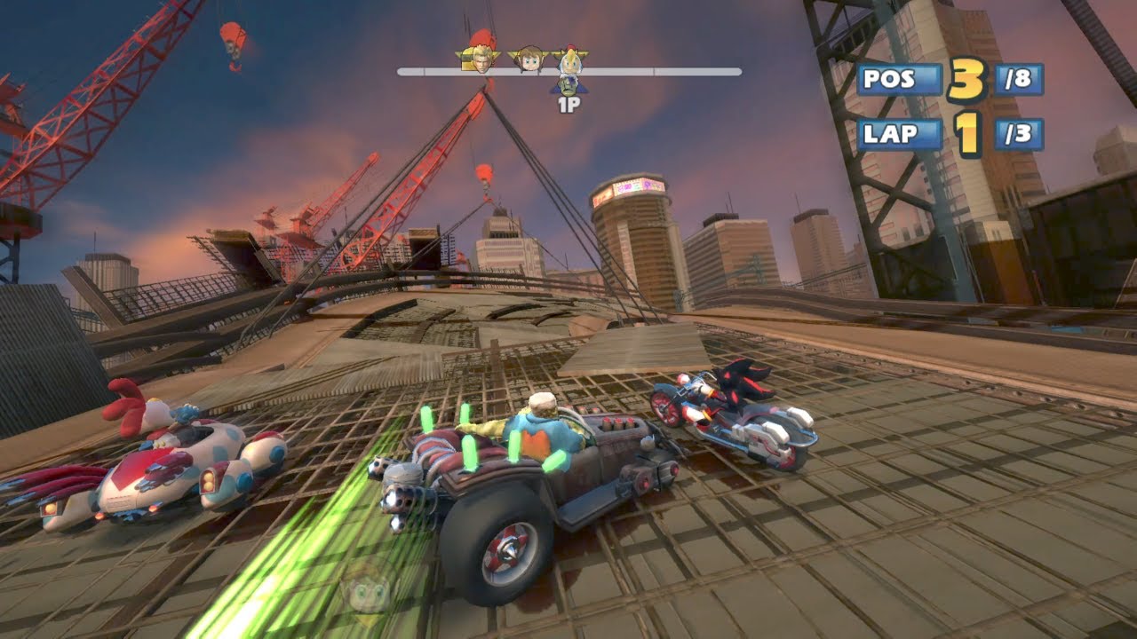 ZOBIO & ZOBIKO Rokkaku Hill 3 Laps Expert. Sonic & SEGA All Stars ...