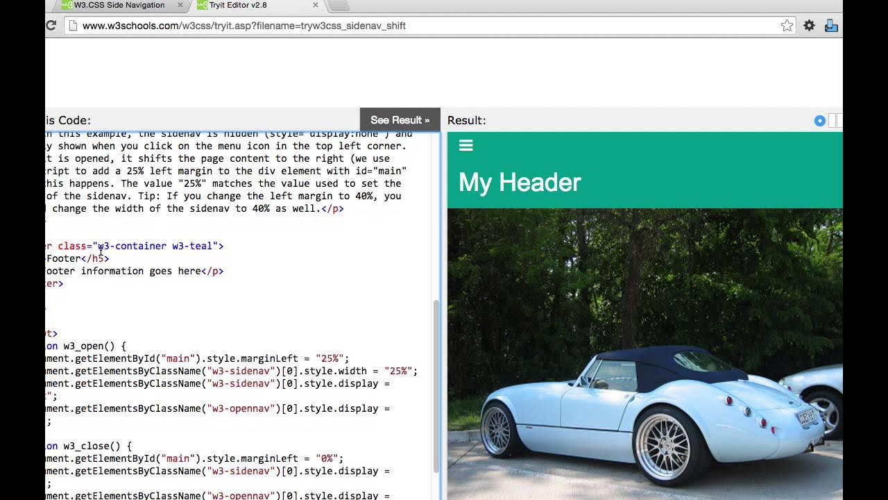 Responsive Products Page using W3.CSS framework - YouTube