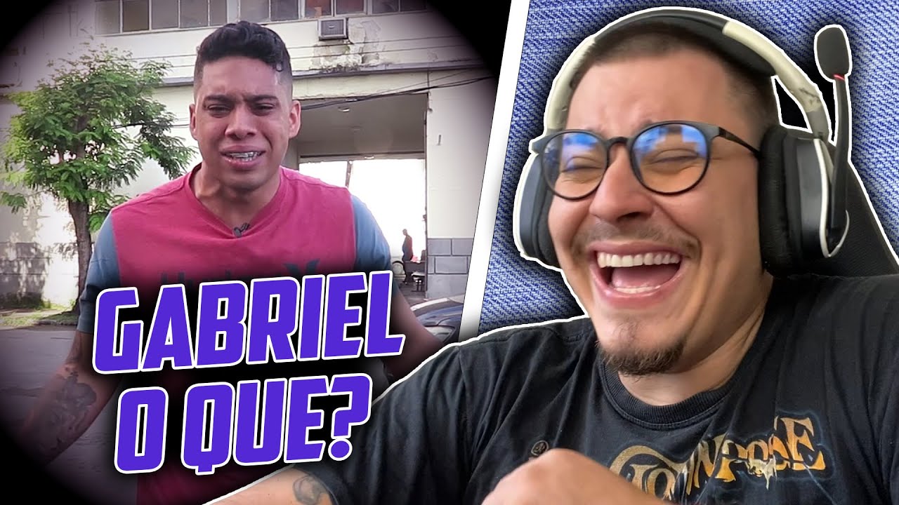 REACT - GABRIEL SALSICHEIRO | GABRIEL QUEM? [TERRÁQUEO] - YouTube
