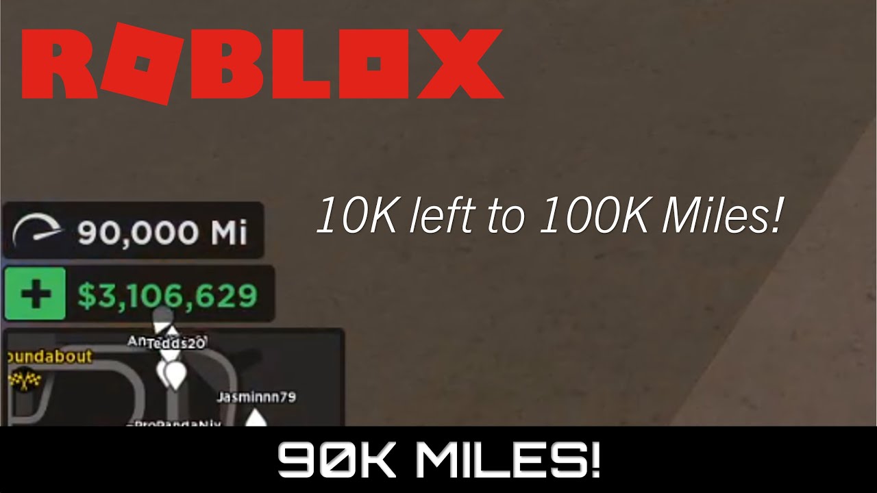 REACHING 90K MILES IN ROBLOX DRIVING SIMULATOR - YouTube