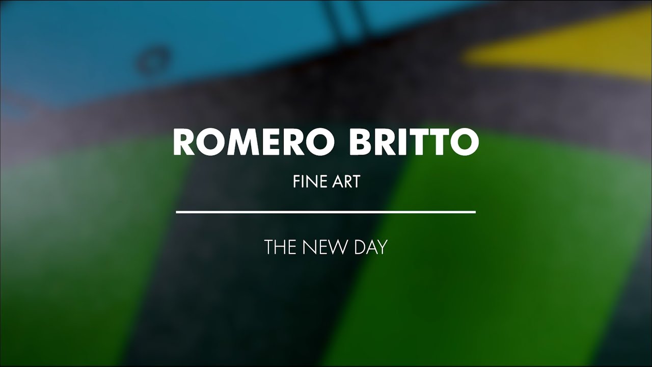 The New Day | Limited Edition Print | 30in x 60in | Romero Britto Fine ...