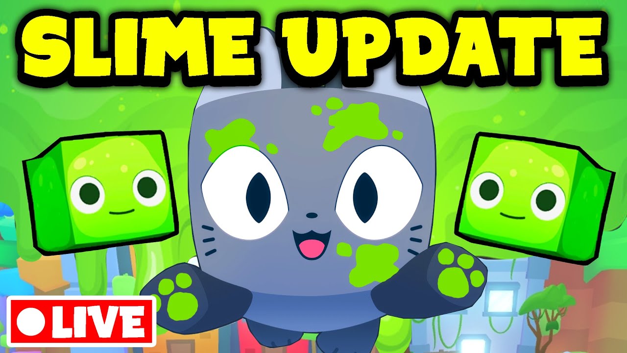 🔴LIVE - New 🟢SLIME UPDATE🟢 in Pet Simulator 99 - YouTube