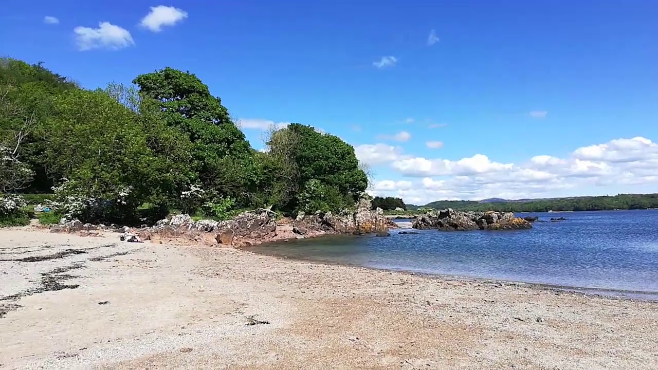 Scenic Views: Dhoon Beach, near Kirkcudbright - YouTube