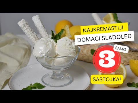 NAJKREMASTIJI DOMACI SLADOLED - HOMEMADE ICE CREAM - Mrvica Plazme ...