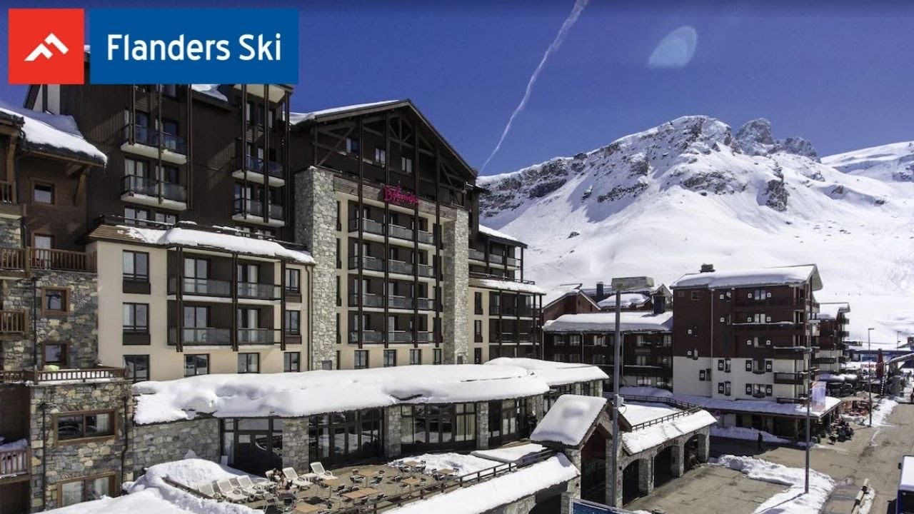 Flanders Ski Hotel - Le Diva***s in Tignes/Val Claret - Frankrijk - YouTube