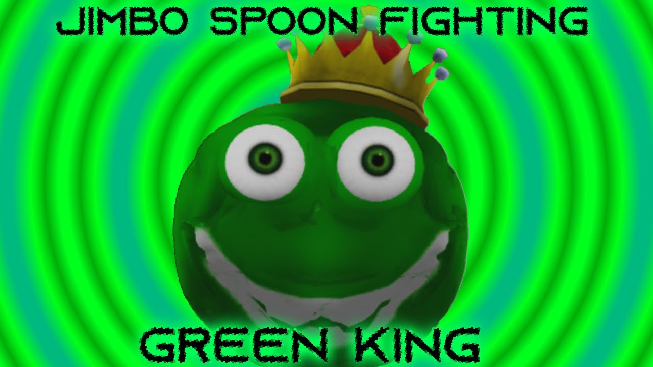 Roblox Jimbo Spoon Fighting Green King Boss fight!!! - YouTube