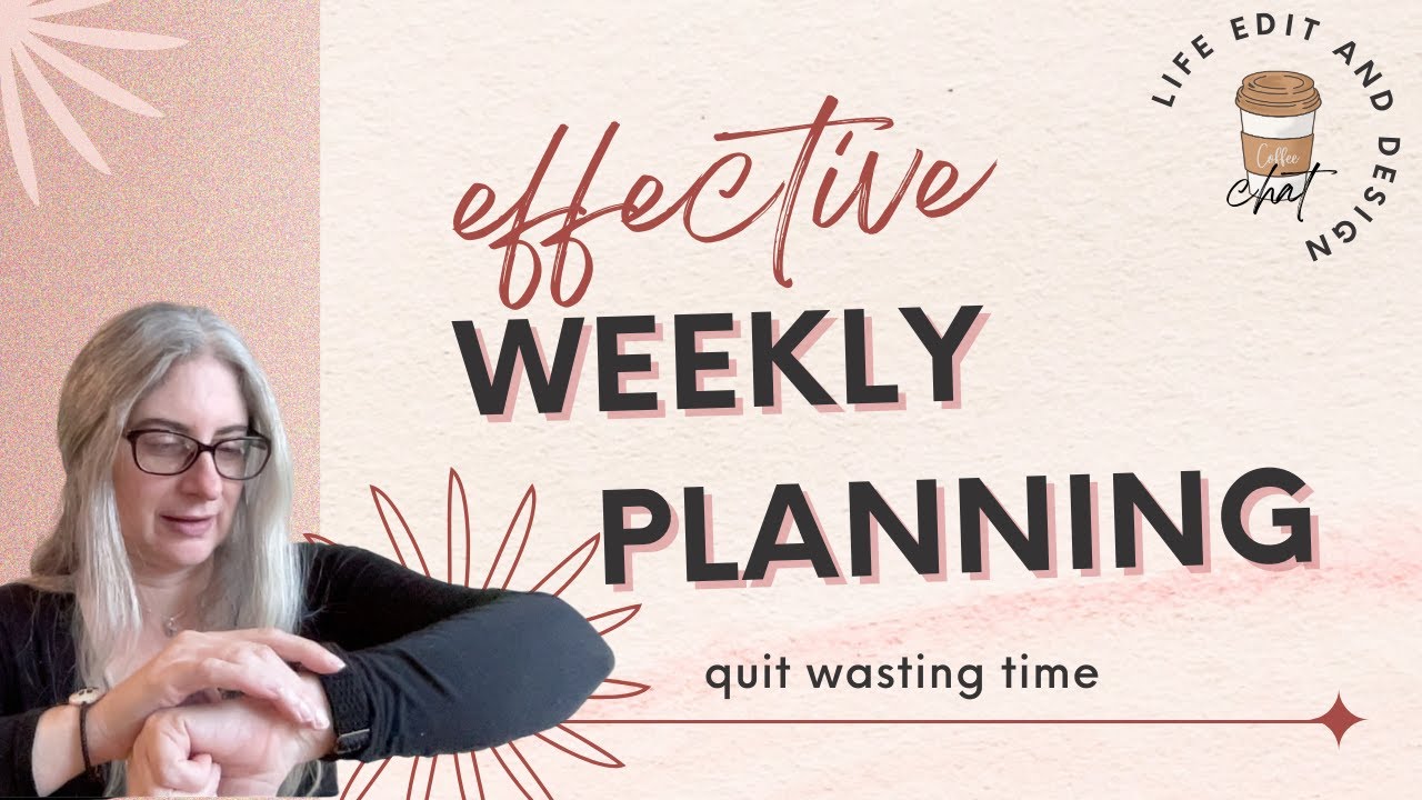 A more effective way to do weekly planning - YouTube