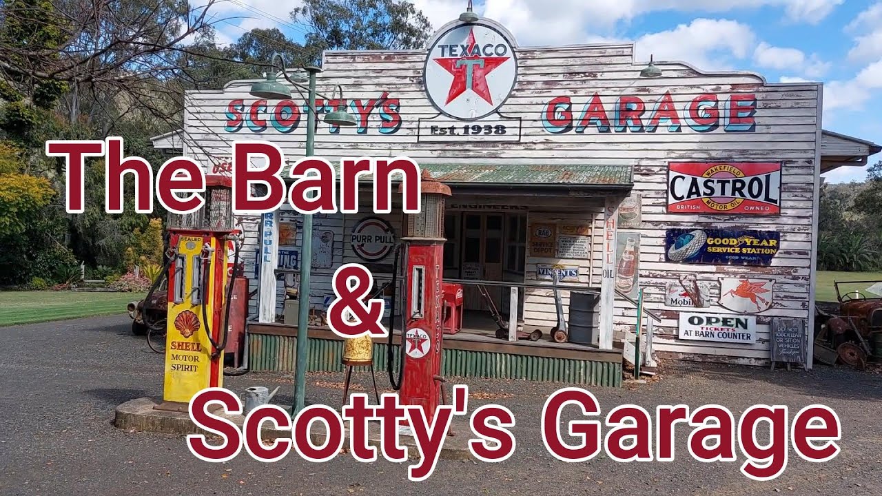 The Barn & Scotty's Garage - YouTube