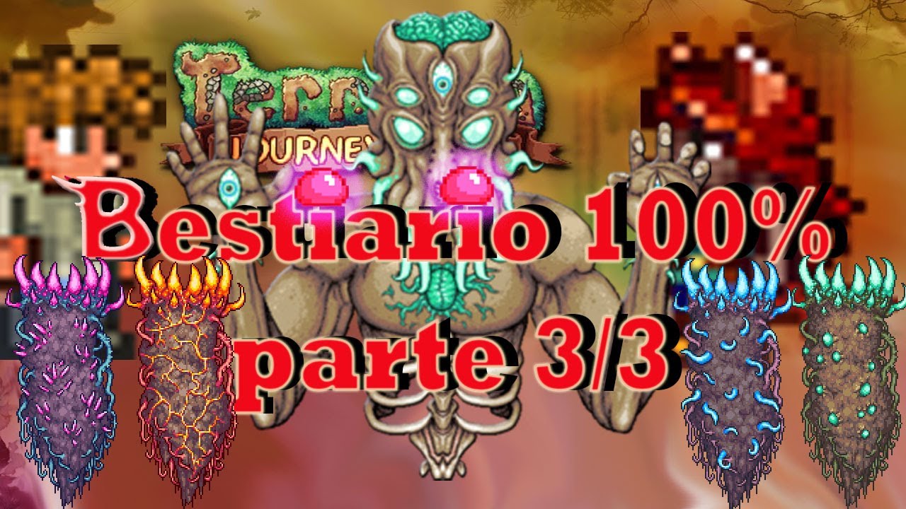 terraria bestiario completo para novatos 3/3 - YouTube