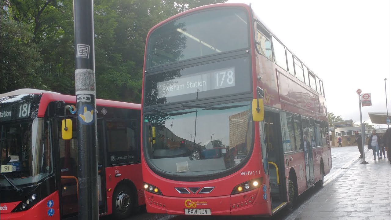 GAL WHV111 on bus route 178 - YouTube