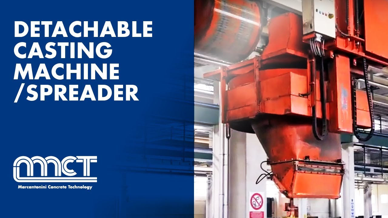 Concrete Distribution and Pouring System: Detachable Casting Machine ...