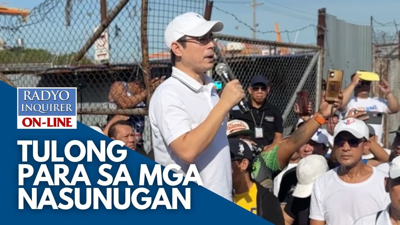 Mga nasunugan sa Isla Puting Bato, nakatanggap ng tulong mula kay Isko ...